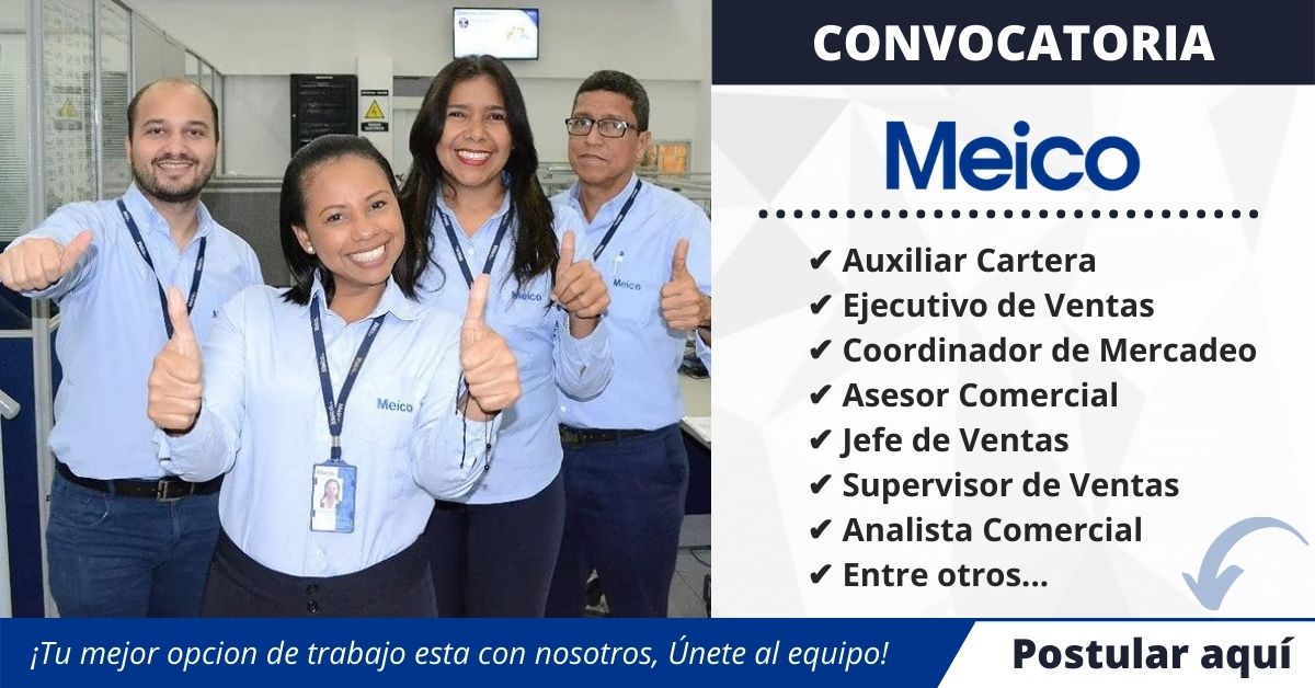 CORPORACION MEICO - Inicia proceso de seleccion - Portal de Trabajos